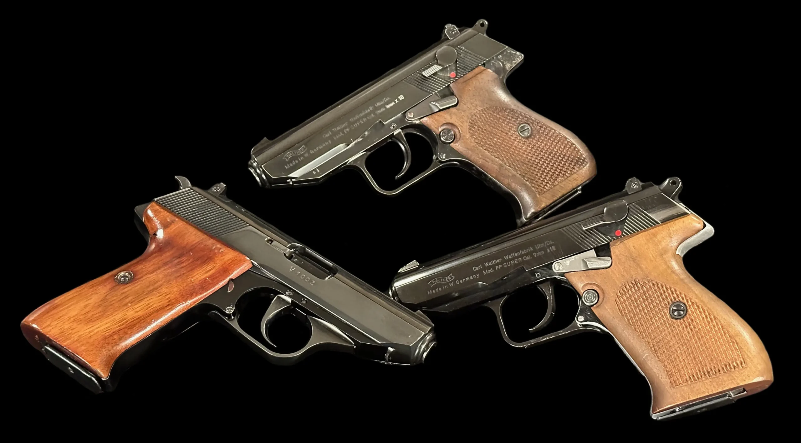 Walther PP Super Prototype Set | Consecutive Prototypes