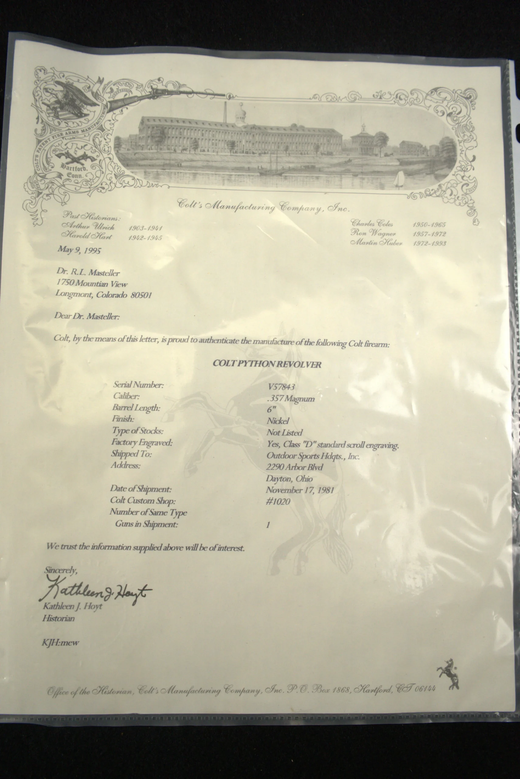 Colt Python Class D Engraved Masterpiece | Luxus Capital