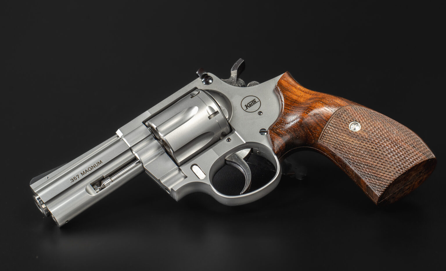Korth Combat .357 Magnum 3" Stainless Revolver | Luxus Capital