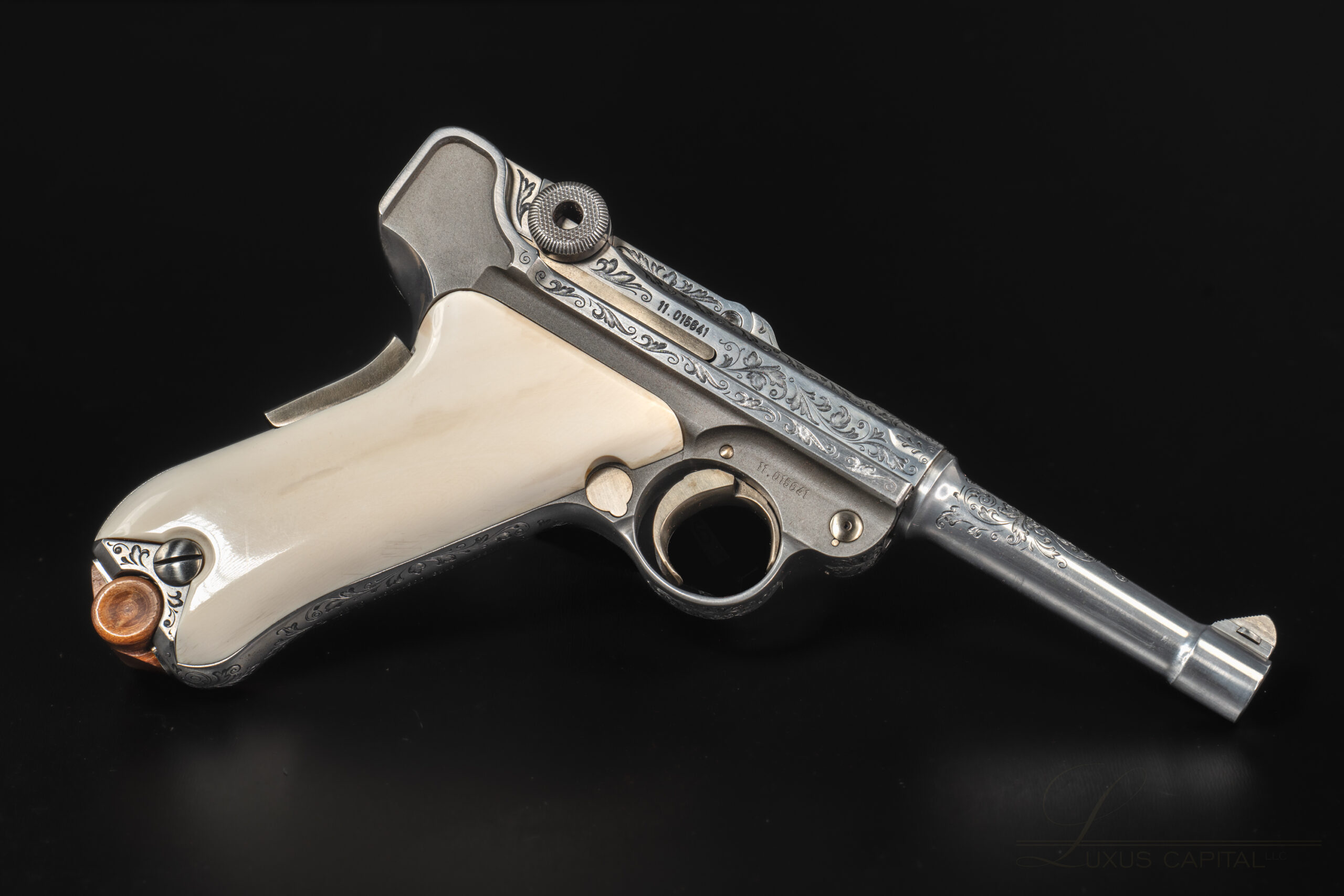 Mauser P08 Luger: Engraved Collector's Piece | Luxus Capital