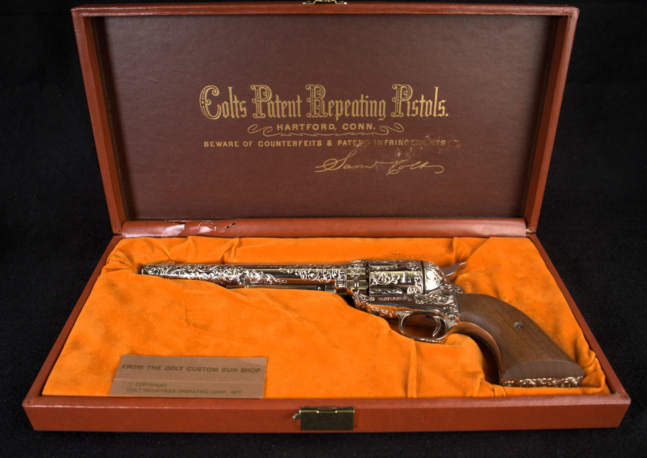 Colt SAA Class D Engraved - Exclusive at Luxus Capital