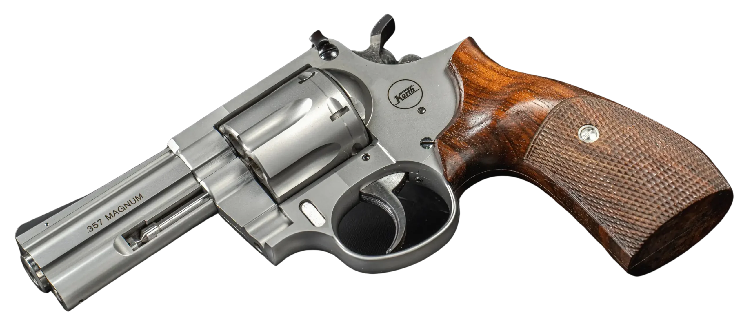 Korth Combat .357 Magnum | 3” Stainless Revolver
