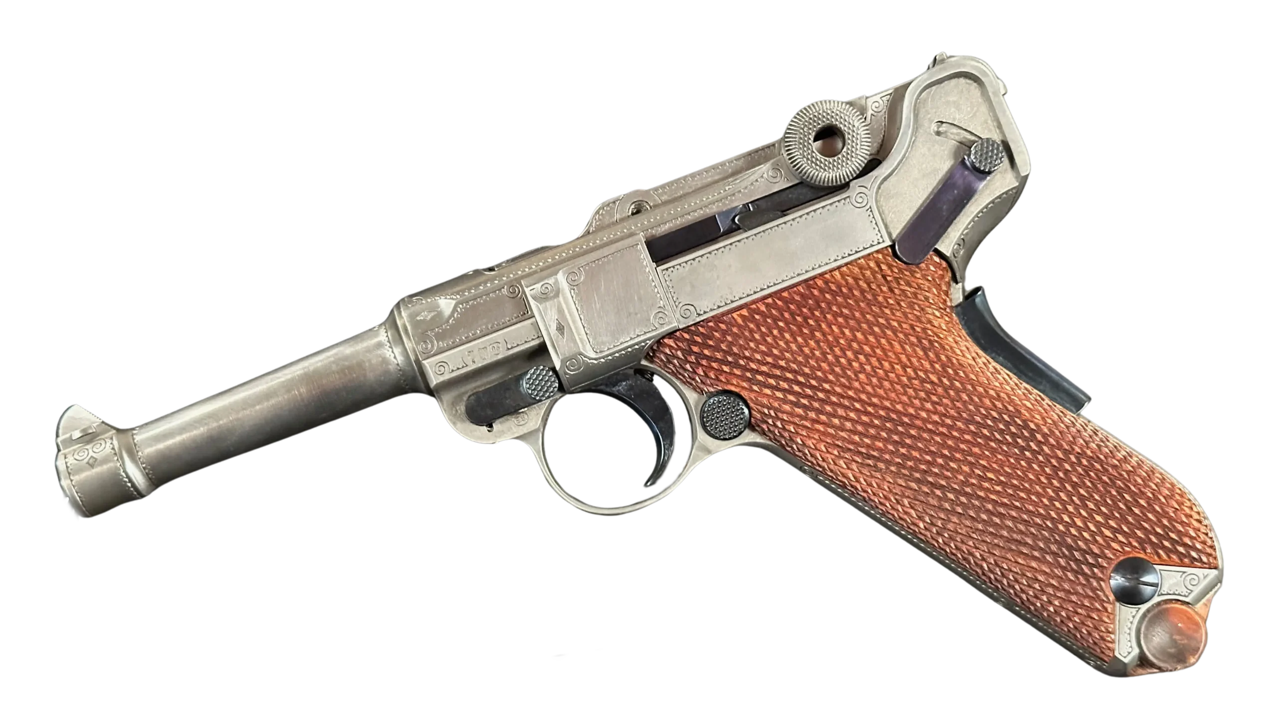 Mauser P08 Luger IWA Edition | Engraved Stainless