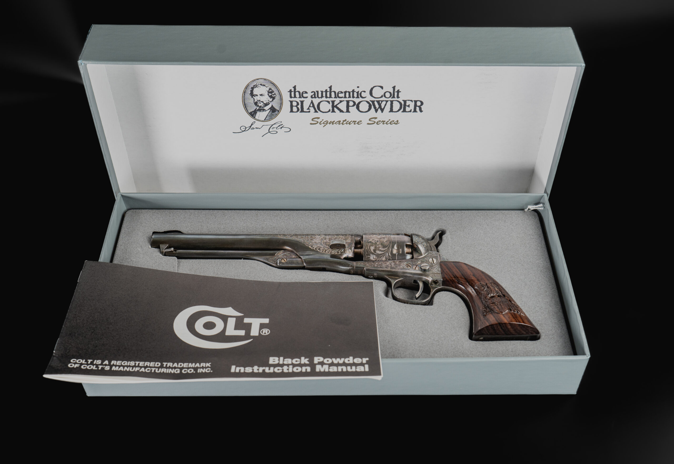 Colt 1861 Navy Engraved Revolver - N45729 | Luxus Capital