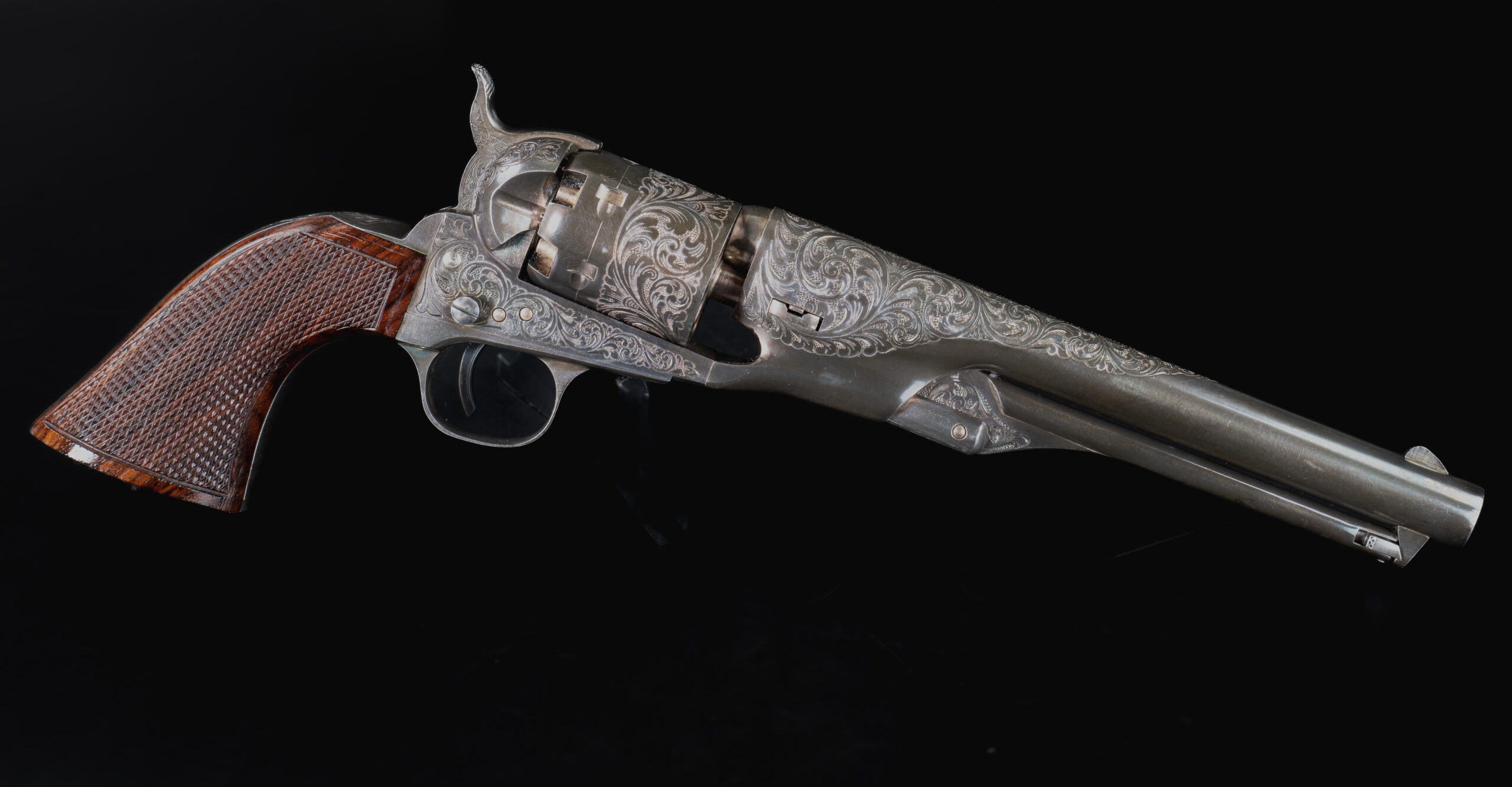 Colt 1861 Navy Engraved Revolver - N45729 | Luxus Capital