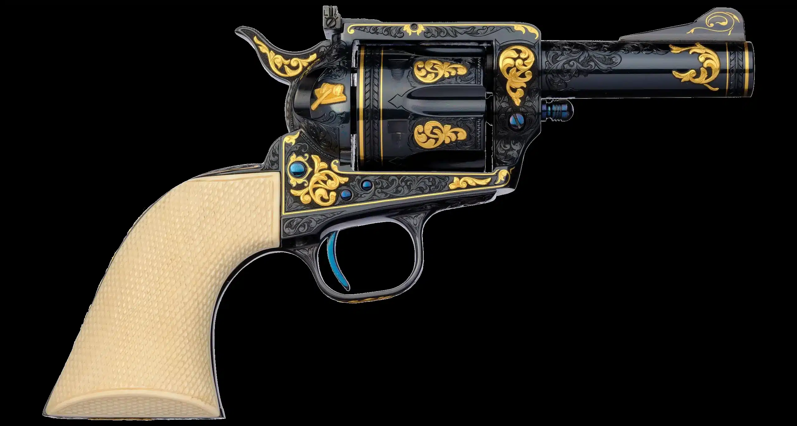 Engraved Colt Sheriffs Revolvers | Luxus Capital