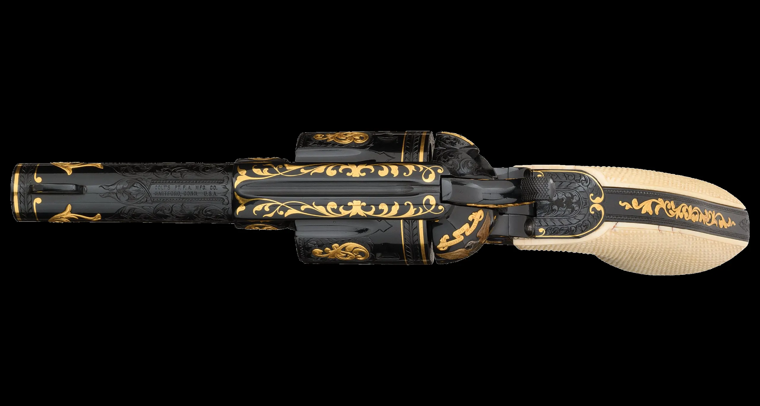Engraved Colt Sheriffs Revolvers | Luxus Capital