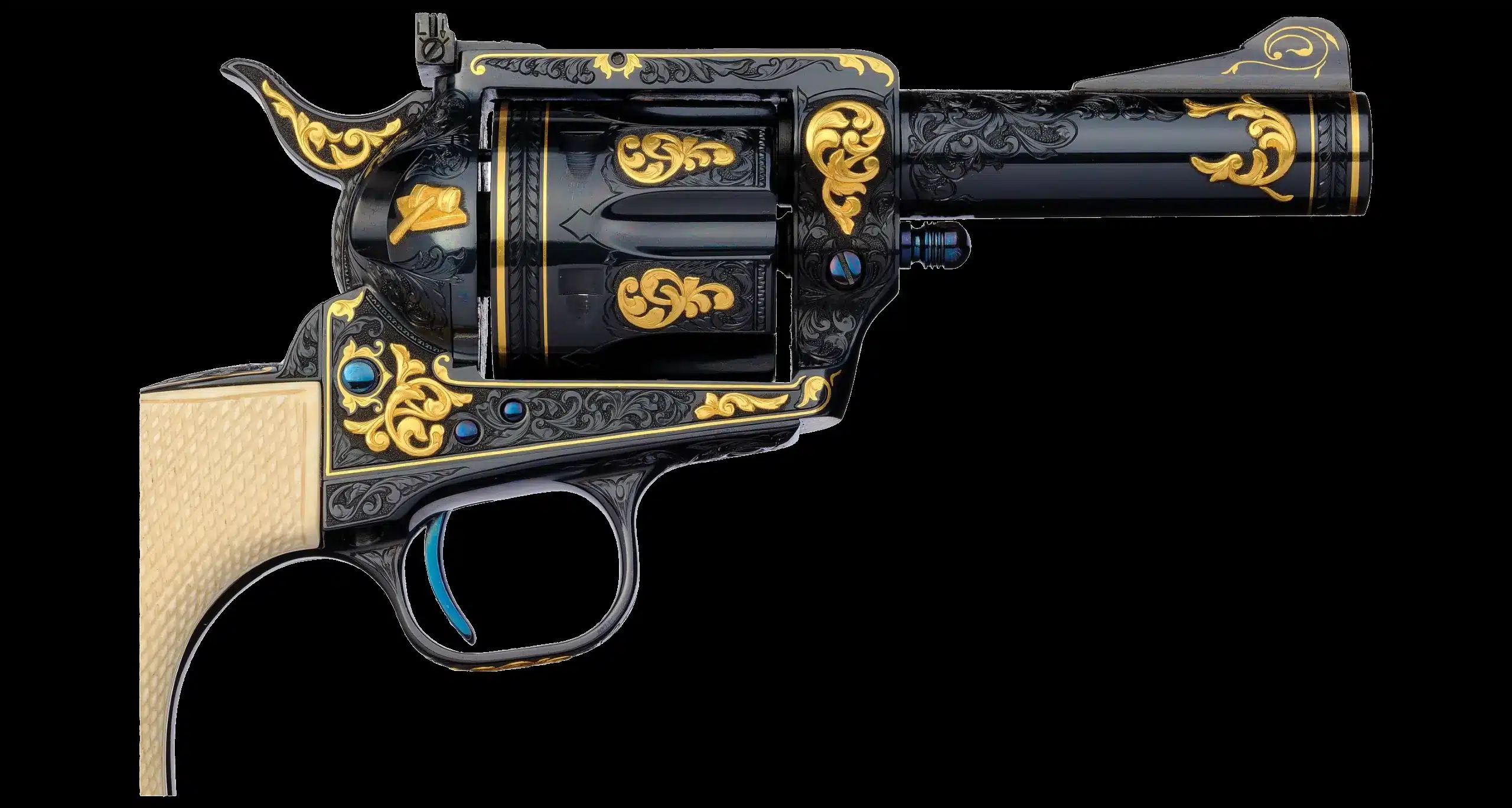 Engraved Colt Sheriffs Revolvers | Luxus Capital