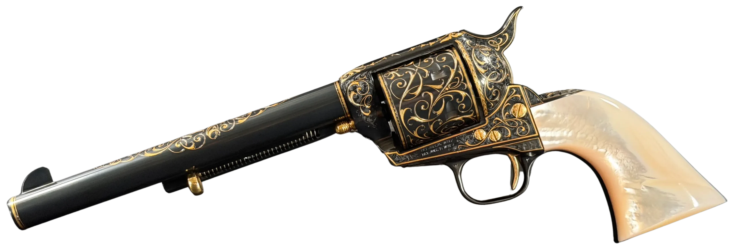 George Spring Factory Engraved Colt 3rd Gen SAA