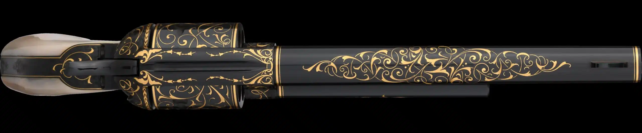 Engraved Colt Revolver - George Spring Edition | Luxus Capital