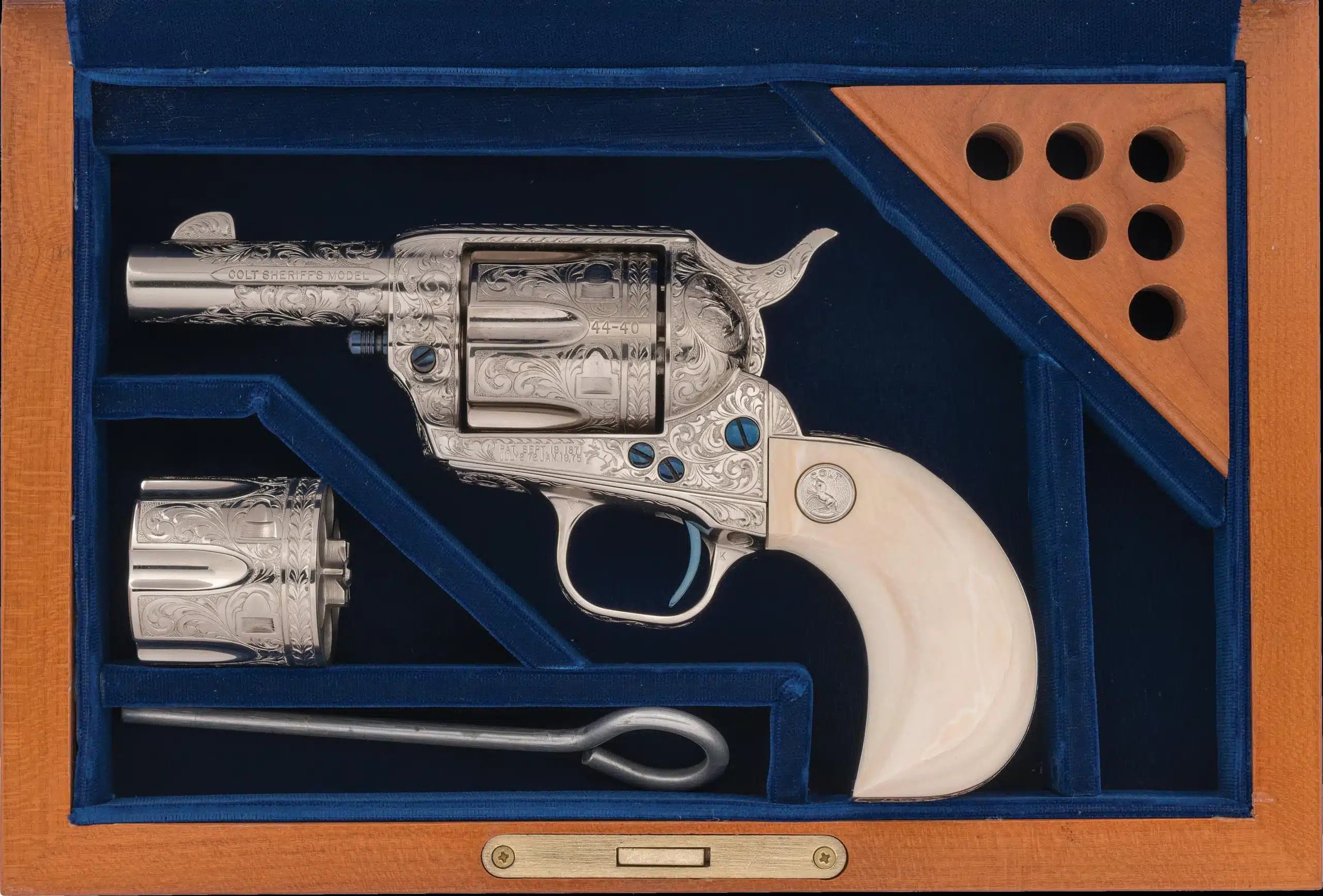 Engraved 1980 Colt Sheriff Revolver | Luxus Capital
