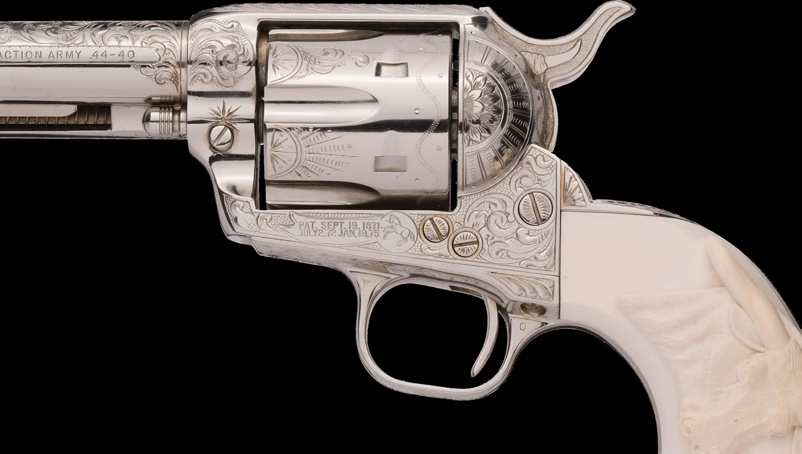 John Adams Engraved Colt Revolver - 1992 Artistry | Luxus Capital