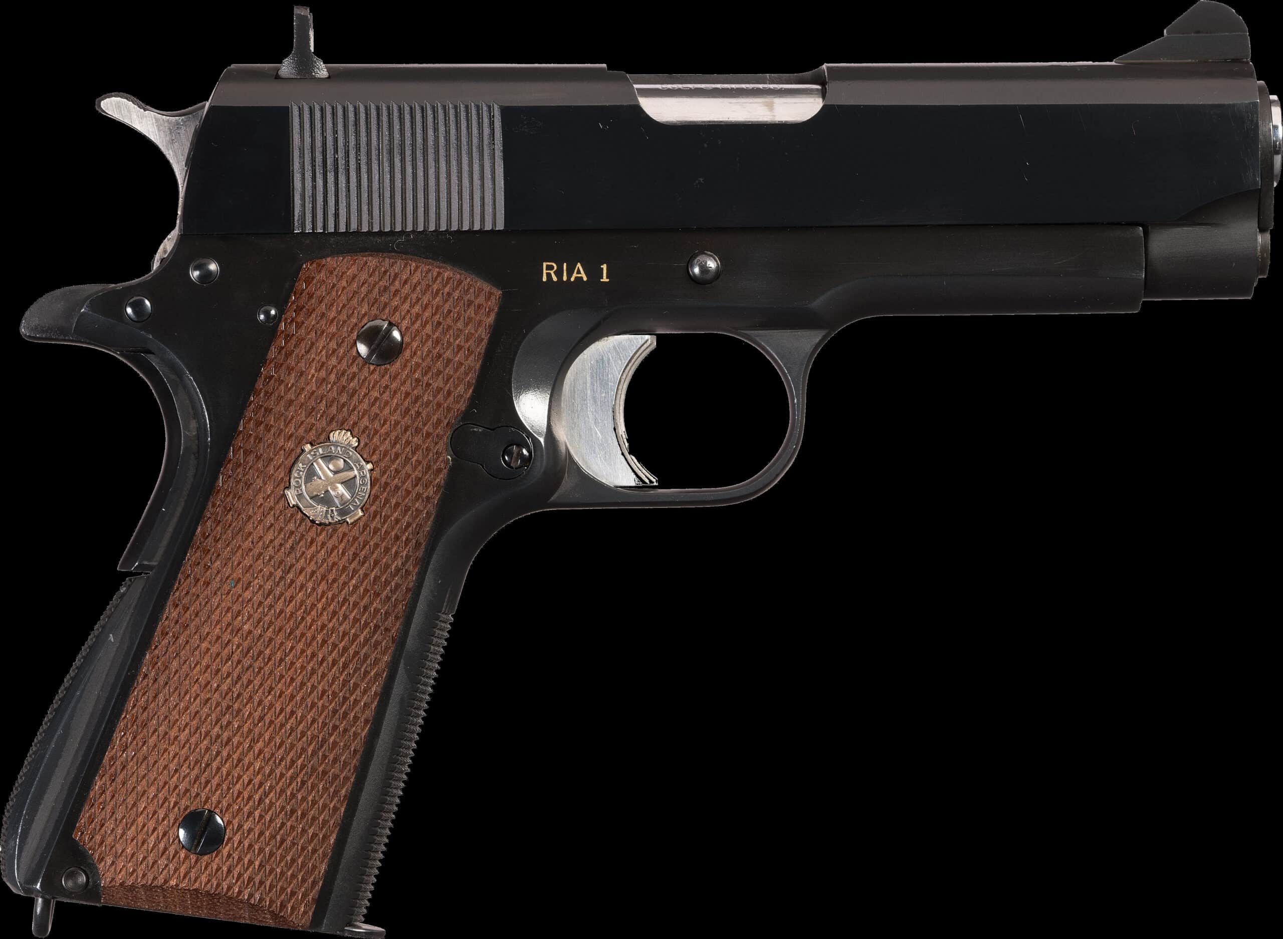 U.S. RIA M15 General Officer's Pistol - Serial RIA1 | Luxus Capital