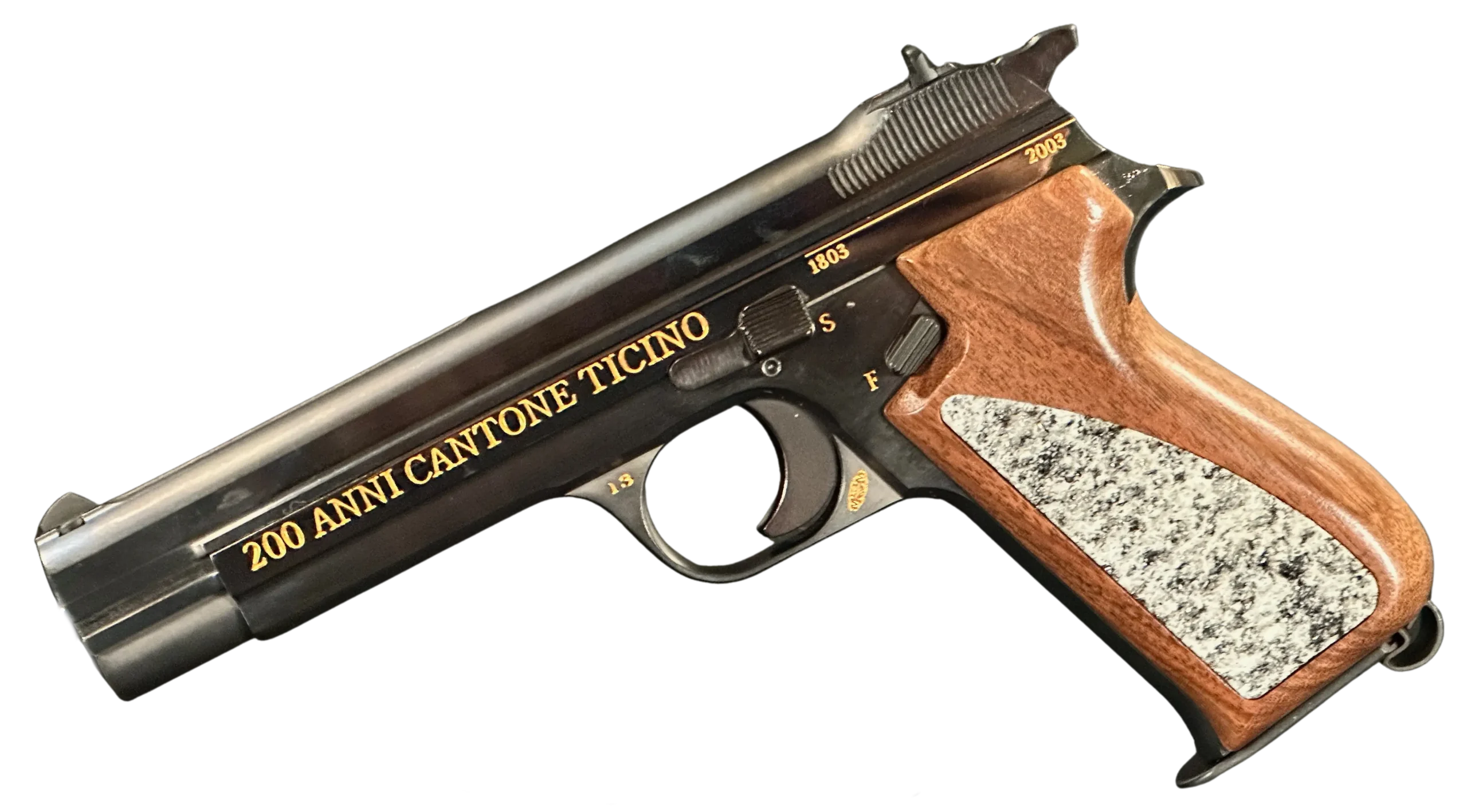 SIG Sauer P210 200th Anniversary Cantone Ticino | Luxus Capital
