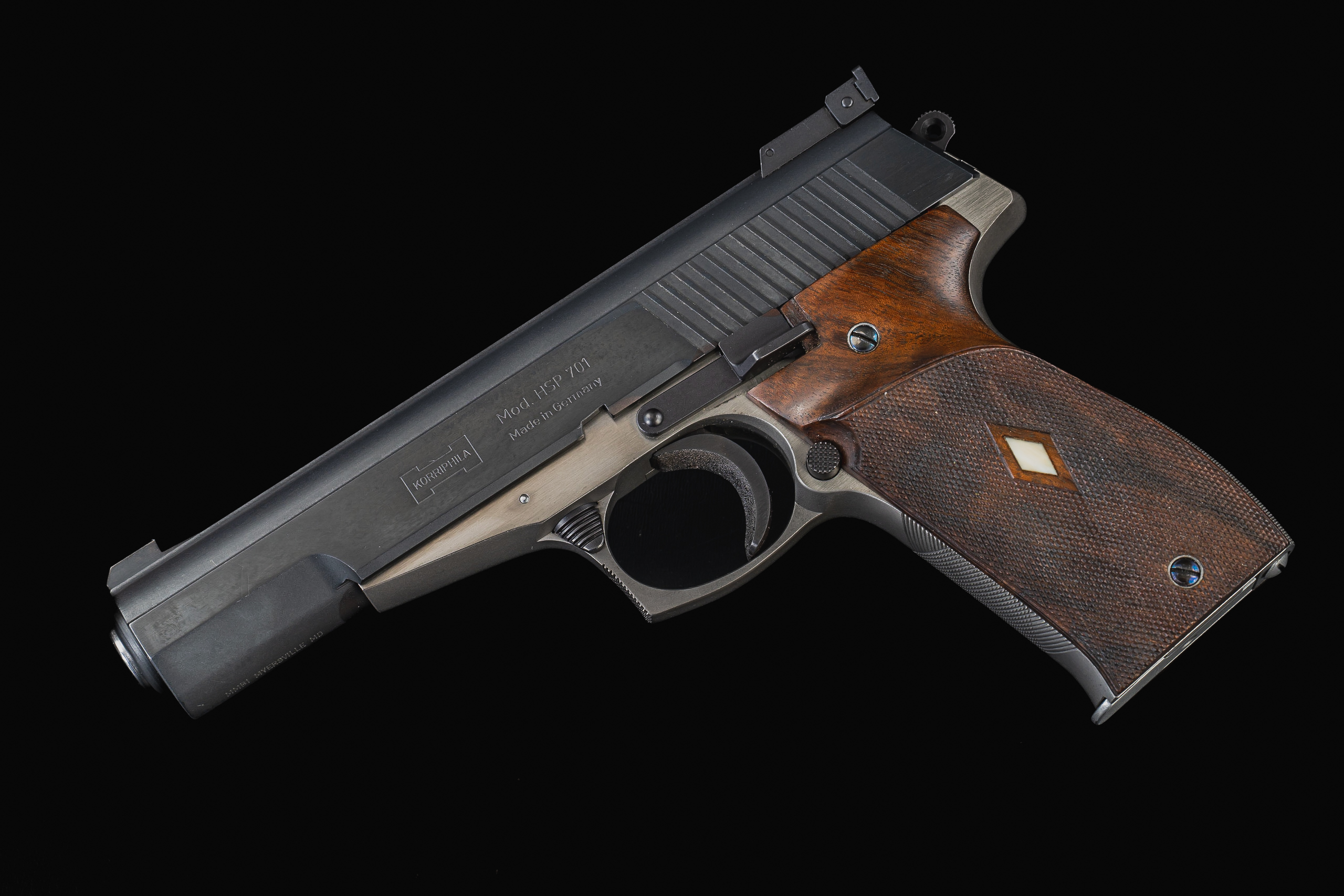 Korriphila HSP 701 Two-Tone With Fat Trigger (SAO) .45ACP Serial - 0057 ...