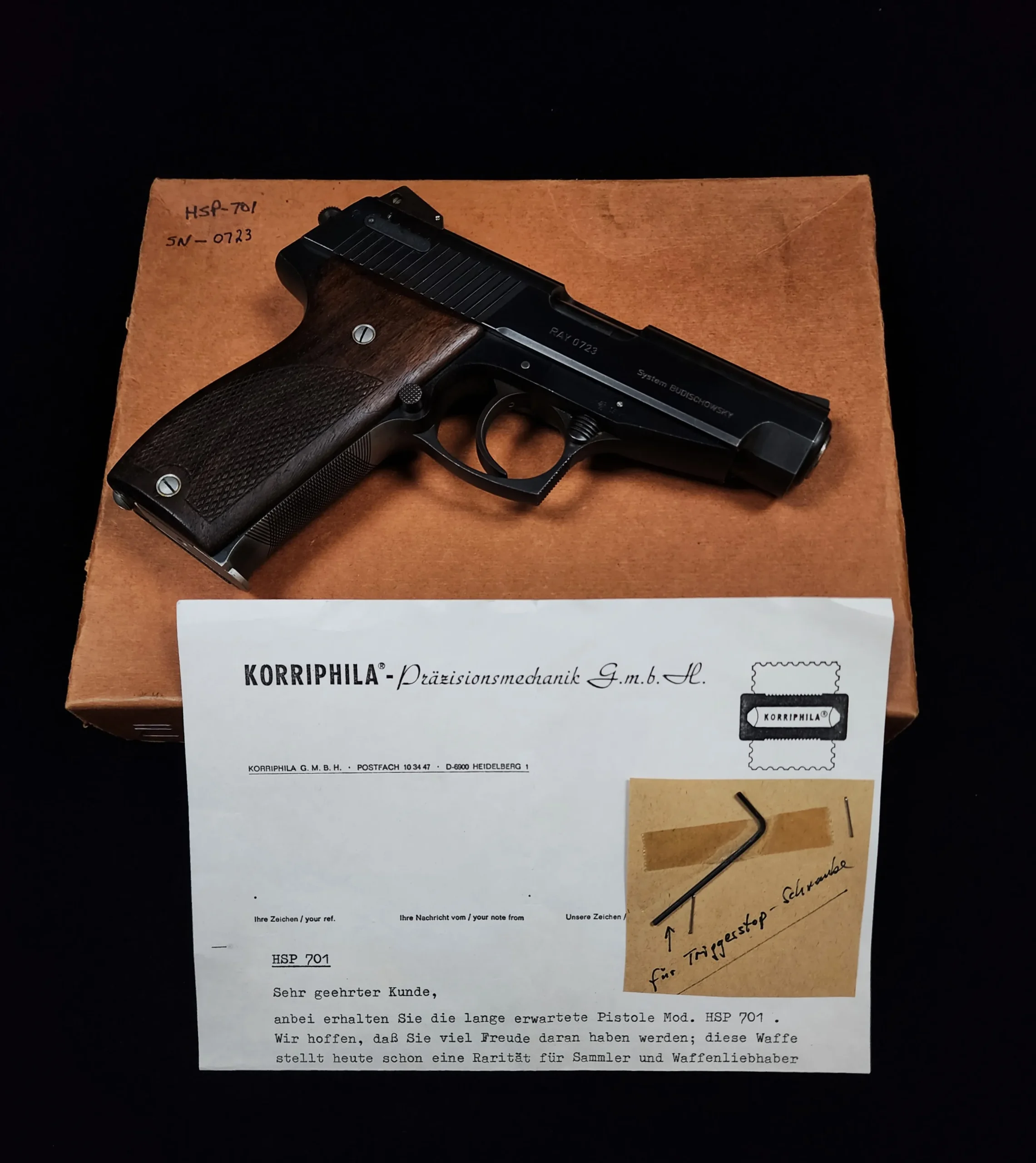 Korriphila HSP 701 | Serial - 0723 | Luxus Capital