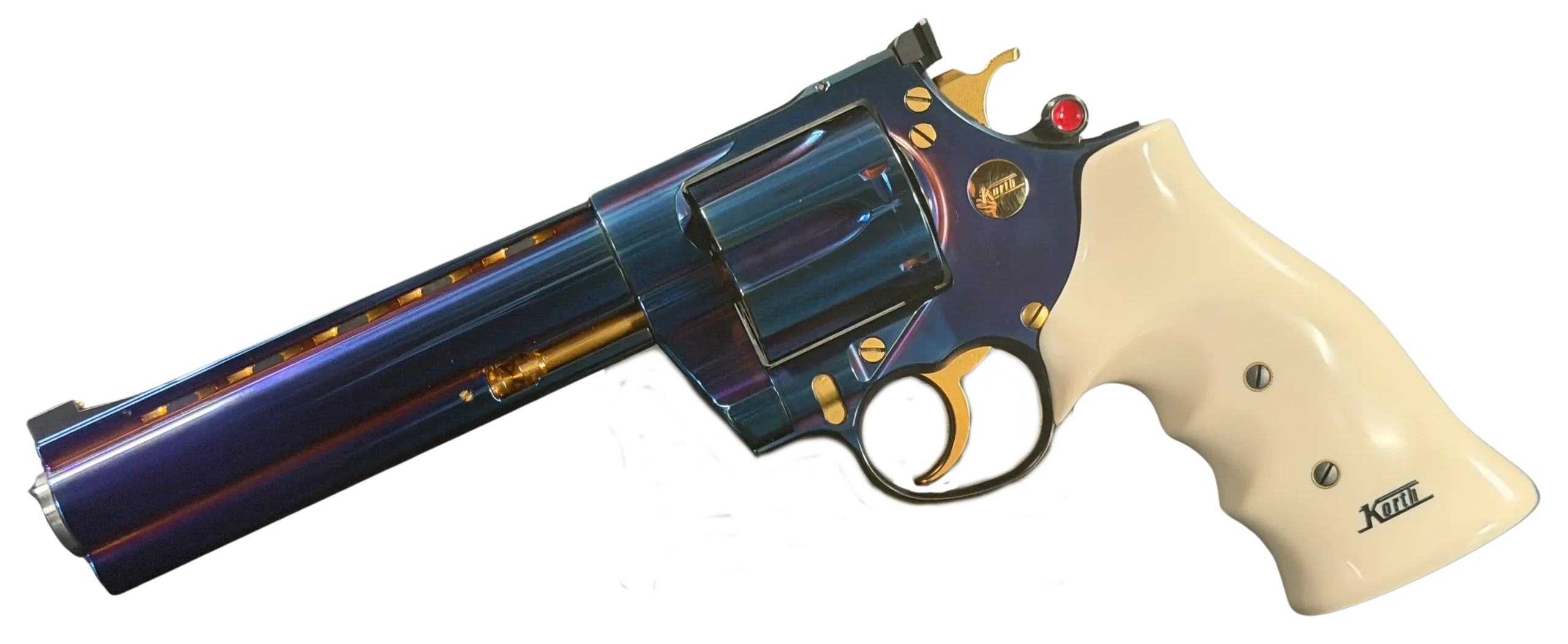 Korth Classic OWMV1 1 of 2 Revolver 6 Inch 357 Mag
