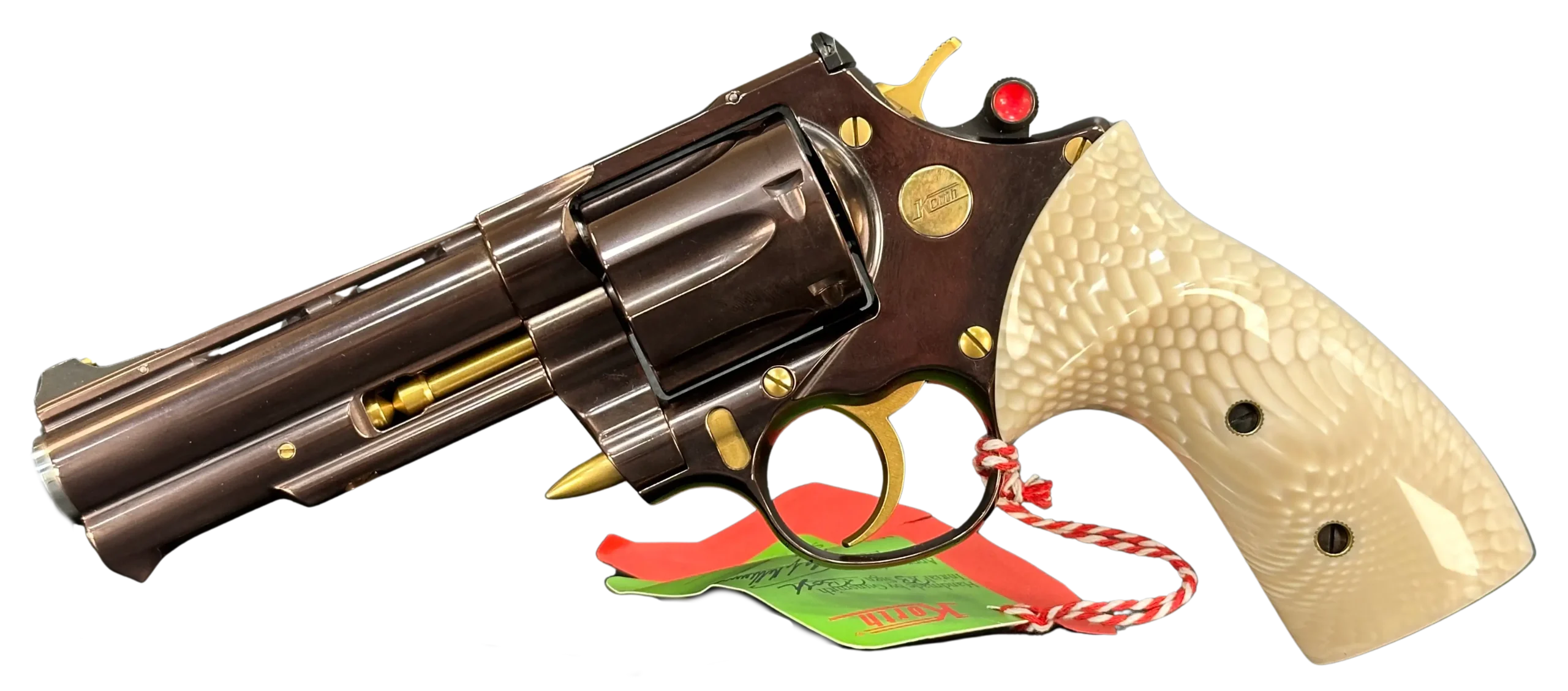 Korth Classic MM Triple Lock Revolver Bronze for Collectors