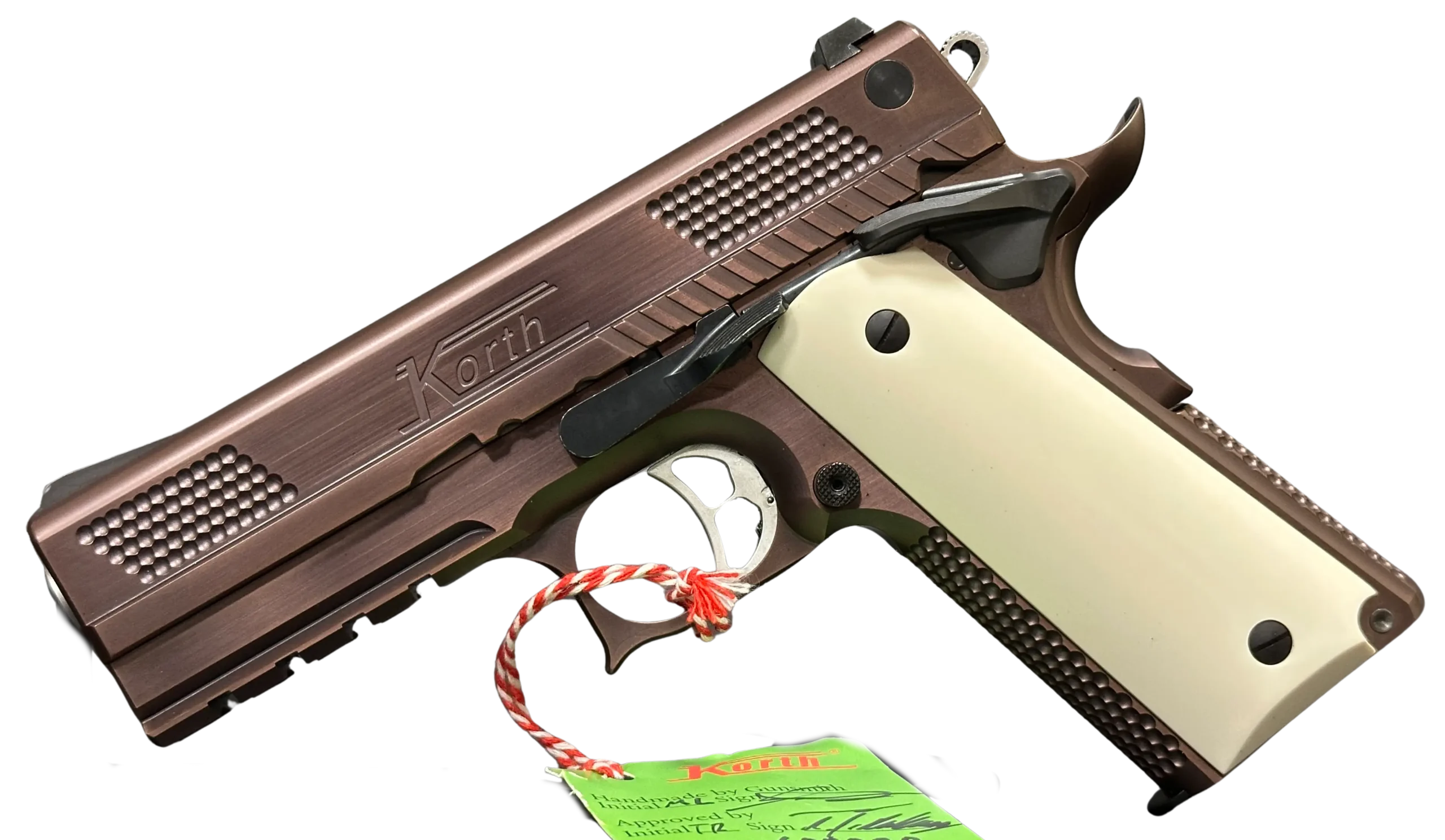 Korth PRS 4 Inch | Brown | German Precision Performance Pistol