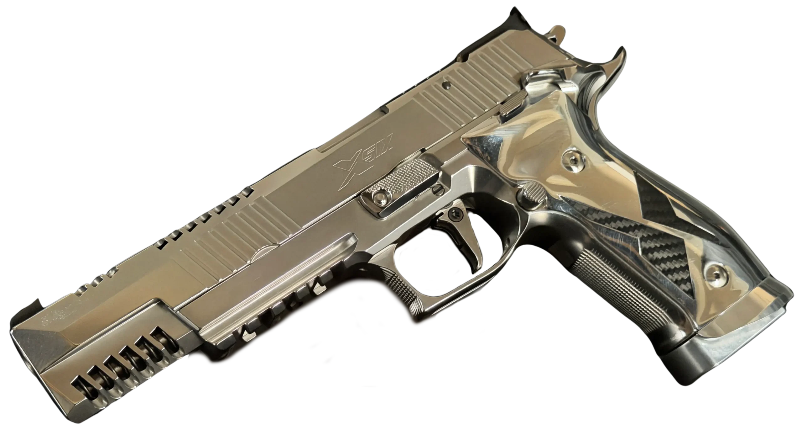 SIG P226 X6 Skeleton Supermatch Chrome & Carbon Mastershop