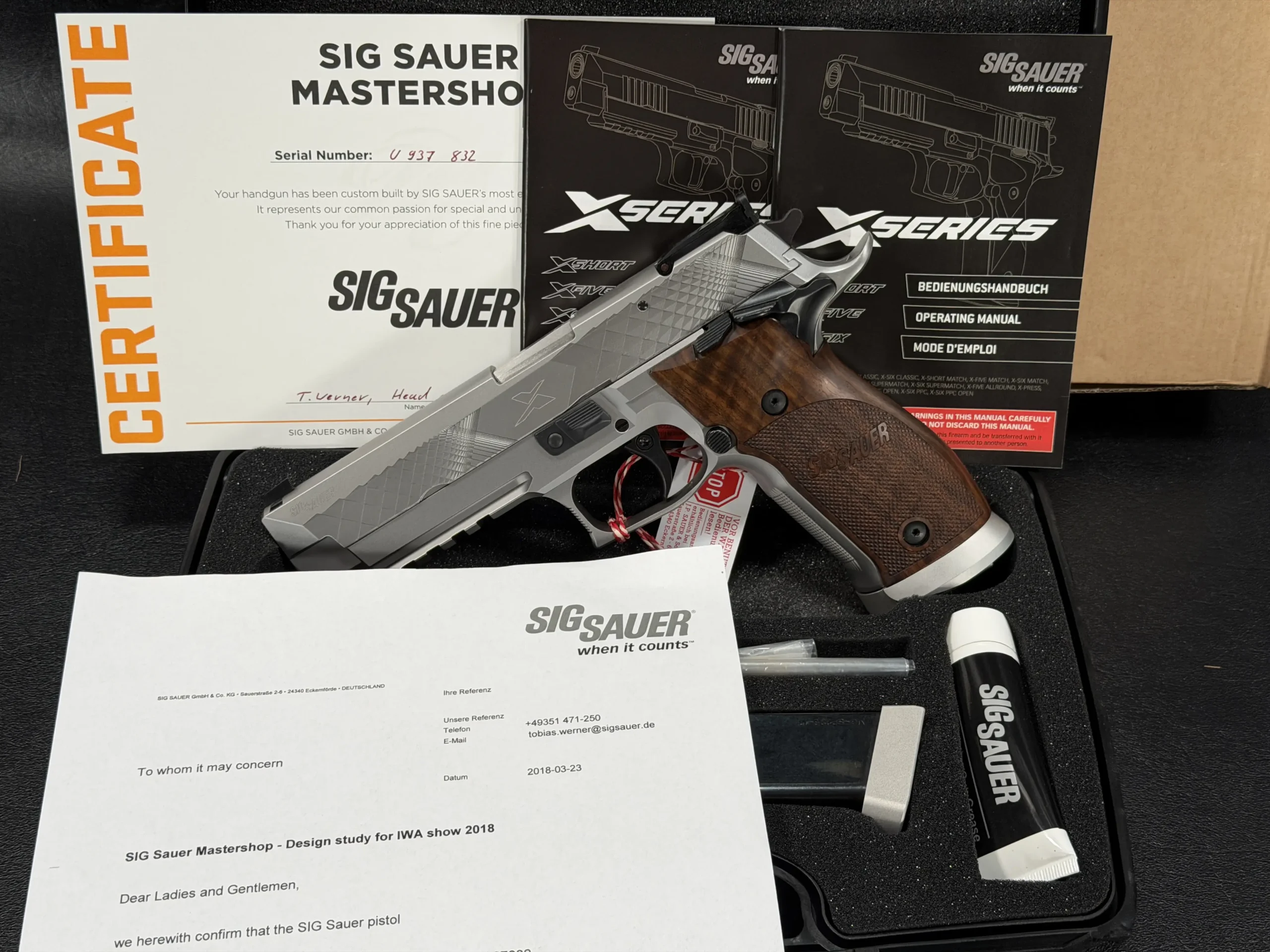 Prototype SIG P226 X-Five 3 Dimensions | SIG Sauer Mastershop